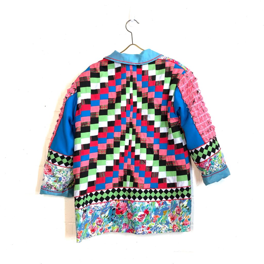 Multi-Color Hand-Made Quilted Jacket – Blackfeather Vintage Works